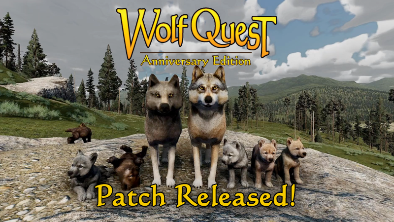 WolfQuest: Anniversary Edition - Patch1.0.6h Released! - Steam News