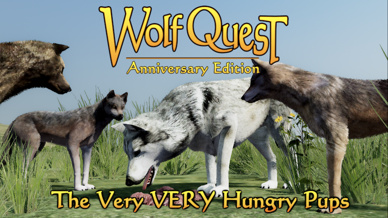 WolfQuest: Anniversary Edition - The Very VERY Hungry Pups - Steam News