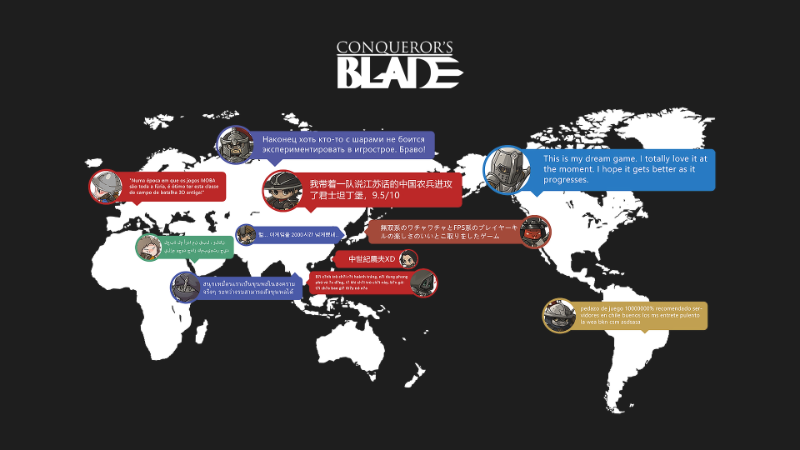 Steam :: Conqueror's Blade :: One CB, One World