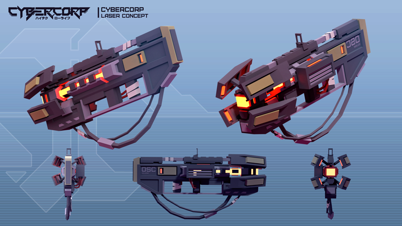 CyberCorp - New weapon for CyberCorp! - Steam News