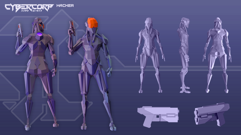 Steam :: CyberCorp :: New enemy model 👾