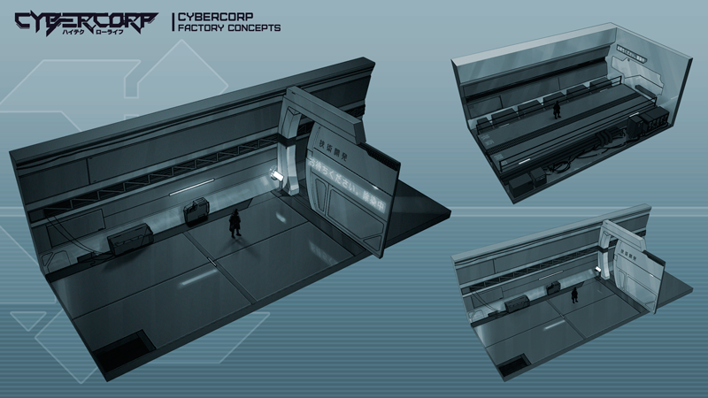 CyberCorp - New location concepts for CyberCorp! - Steam News