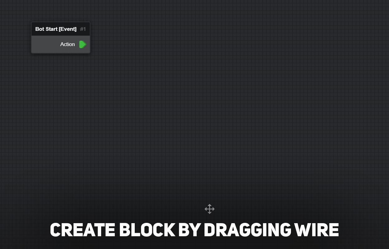 Create Block by Dragging Wire