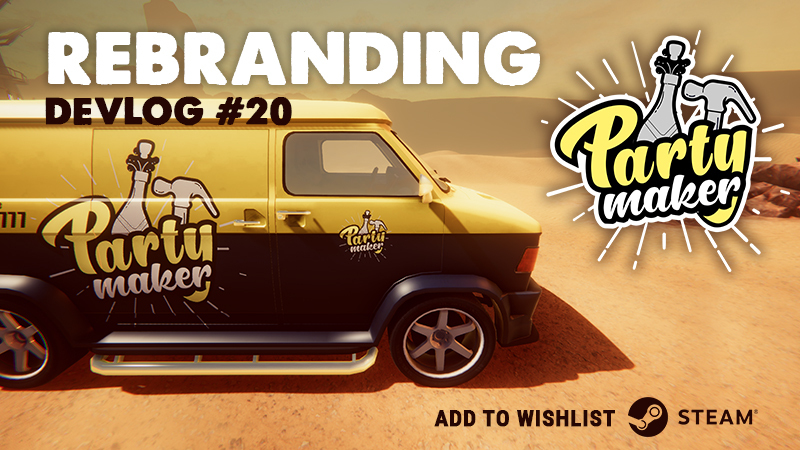 Party Maker - Rebranding - Steam News