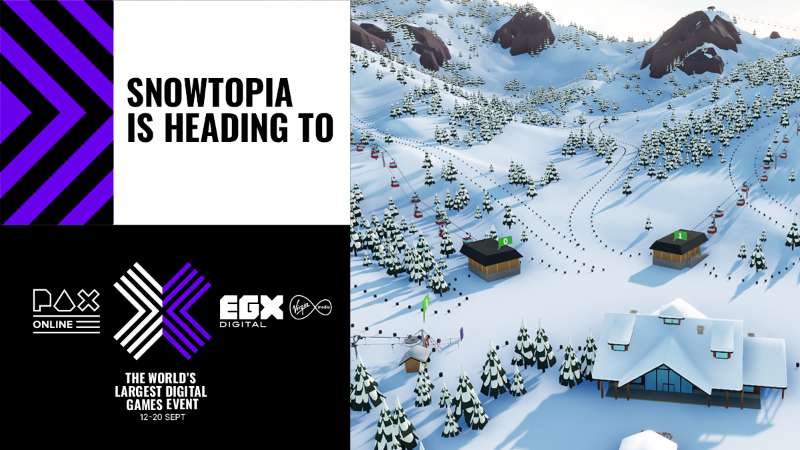 Snowtopia: Ski Resort Builder - PAX/EGX LiveStream - Steam News