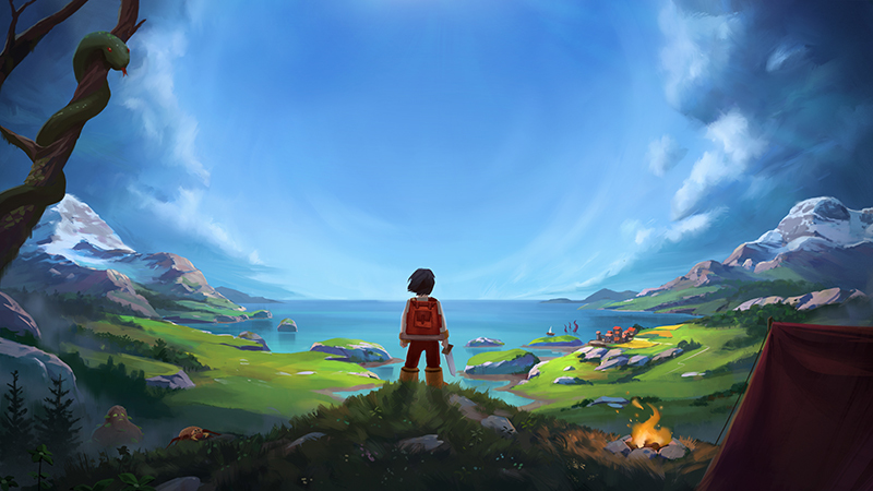 Another development was getting a new Title Screen art done. We were ...