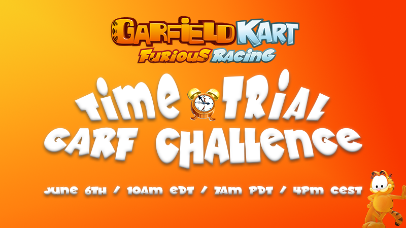 Garfield Kart - Furious Racing - 🍕 Time Trial Garf Challenge 🍕 - Steam News