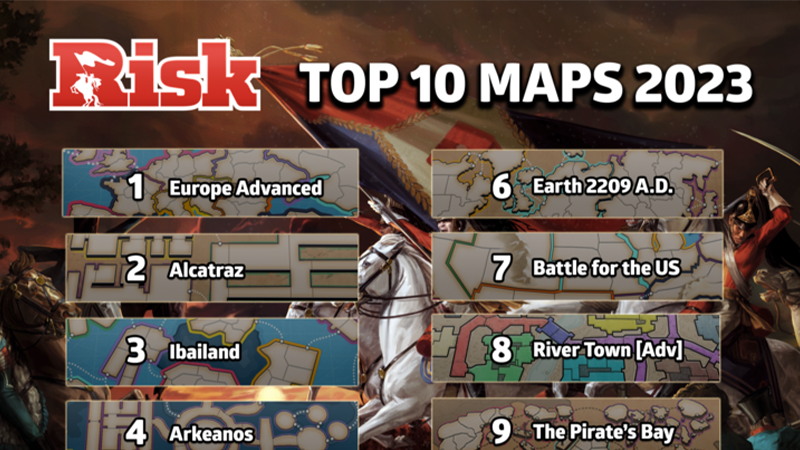 RISK: Global Domination - The RISK Top 10 Maps in 2023 - Steam News