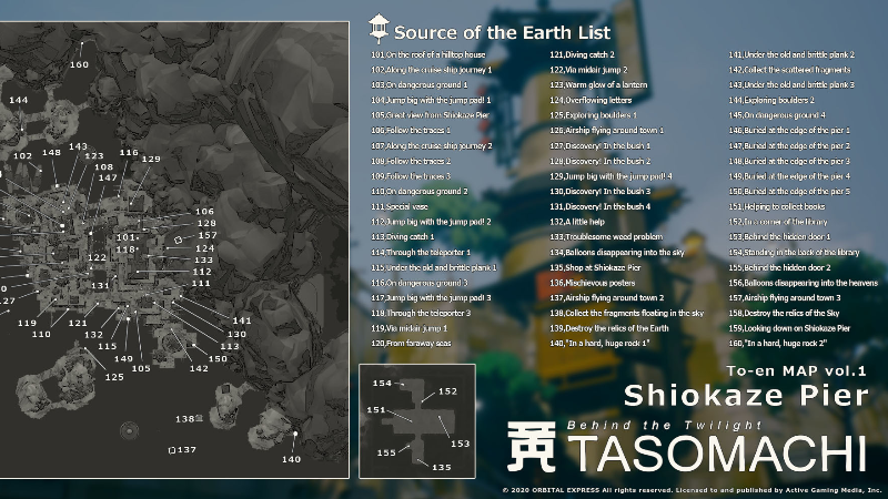 TASOMACHI: Behind the Twilight - News: To-en Map has been added which ...