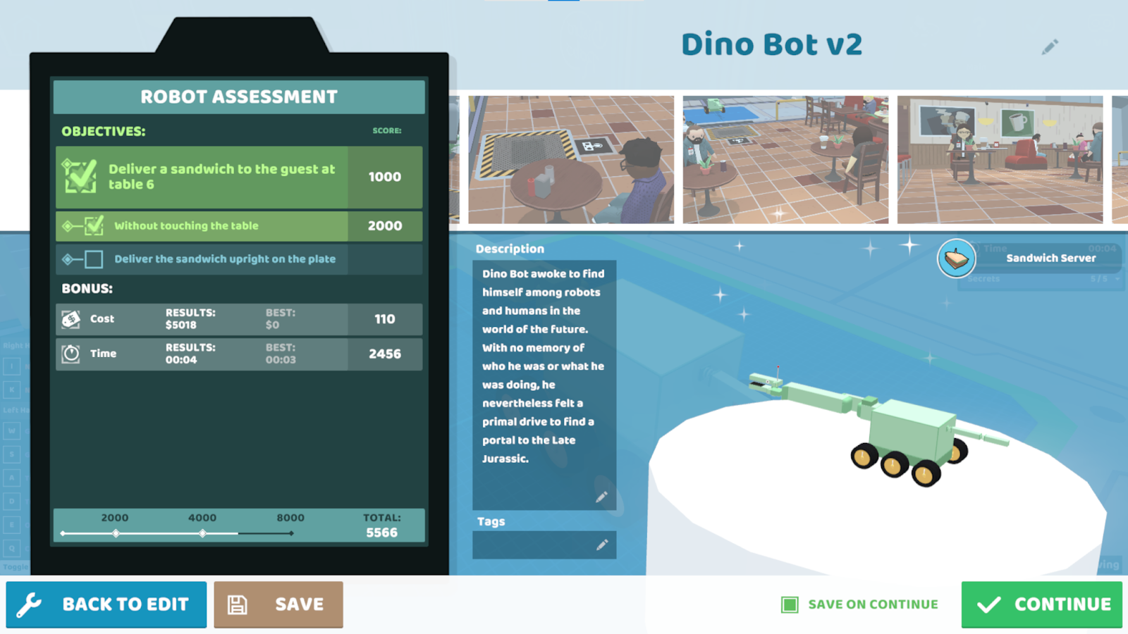 Step 1: Save your robot. You will see any badges that the robot has ...