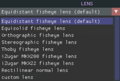 - custom lens