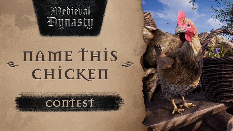 Steam :: Medieval Dynasty :: "Name This Chicken" Contest! 🐔