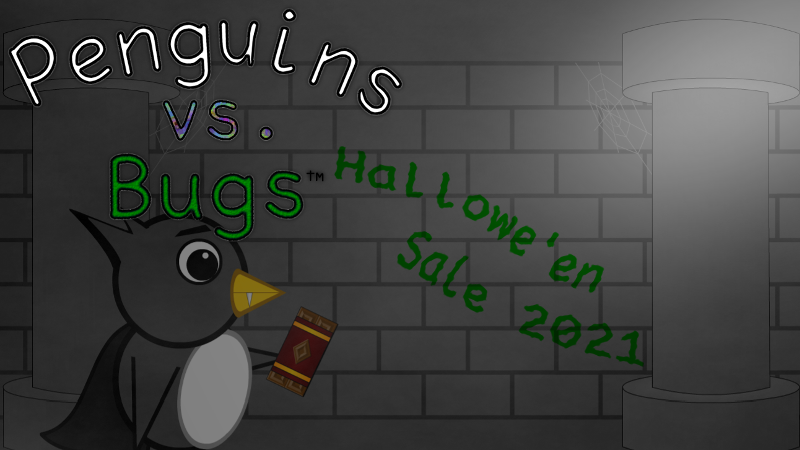 Steam :: Penguins vs. Bugs :: Hallowe'en Sale 2021!