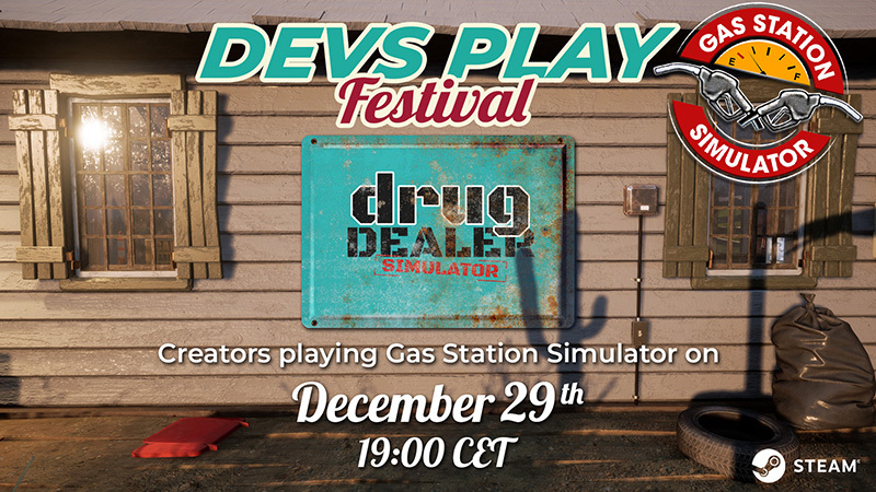 Steam :: Gas Station Simulator :: Drug Dealer playing Gas Station
