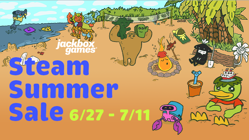 The Jackbox Party Pack 6 - Jackbox Games Steam Summer Sale! - Steam News