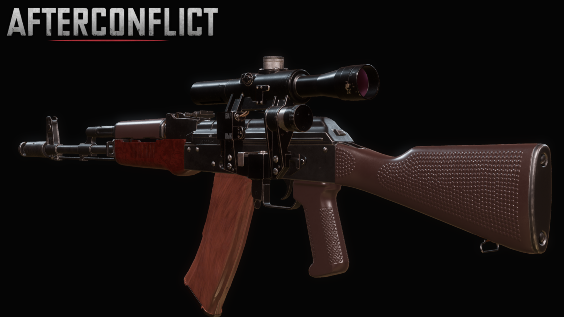 Speaking of-which, here is the MPi-AK-74N with a PSO-1 mounted to its rail.