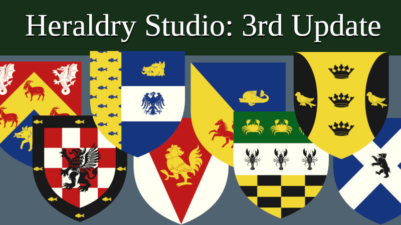 Heraldry Studio - Third update to Heraldry Studio! - Steam News