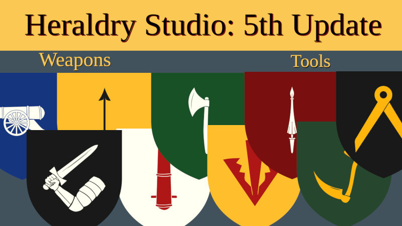 Heraldry Studio - 5th Update to Heraldry Studio! - Steam News