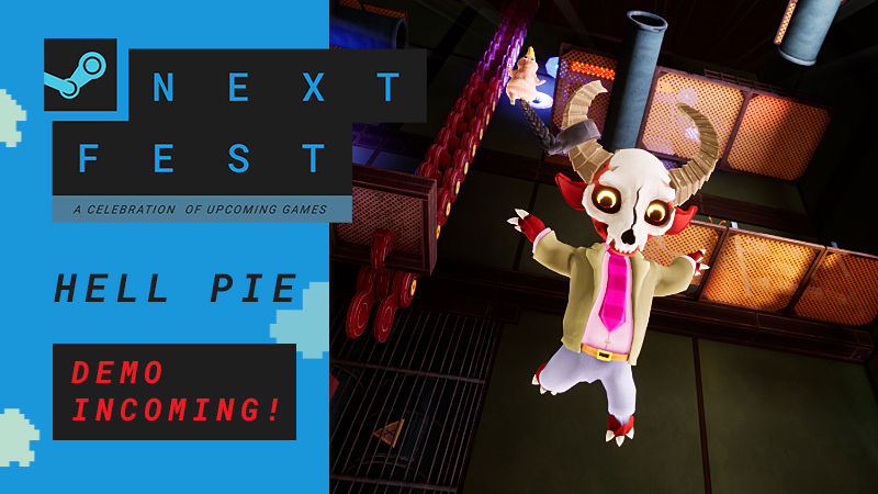Hell Pie - 😈 STEAM NEXT FEST: Meet Nate & Nugget in the ultimate Demo of Bad Taste! 👼 - Steam News