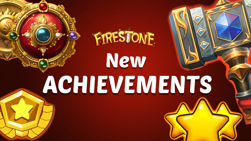 Firestone: Online Idle RPG - New Achievements - Steam News
