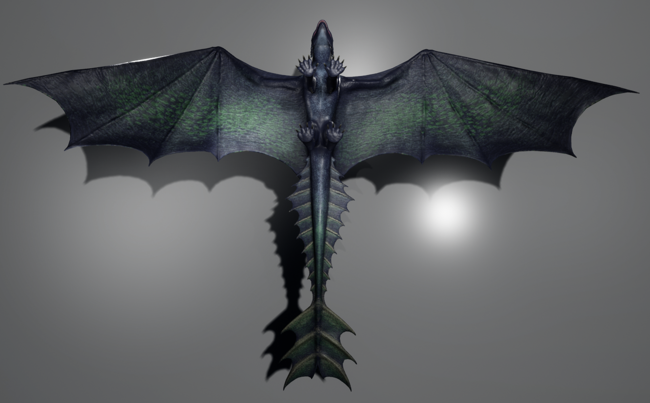 Upcoming Shadow Scale Skin Pattern bottom view