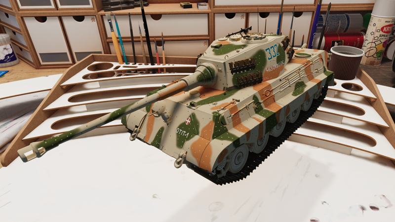 Model Builder - King Tiger Live Gameplay - Steam News