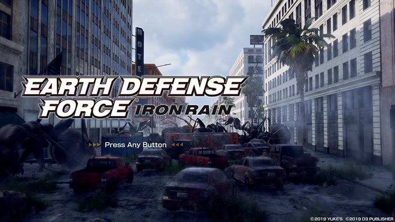 EARTH DEFENSE FORCE: IRON RAIN - Game Update Patch Notes-Ver1.01 ...