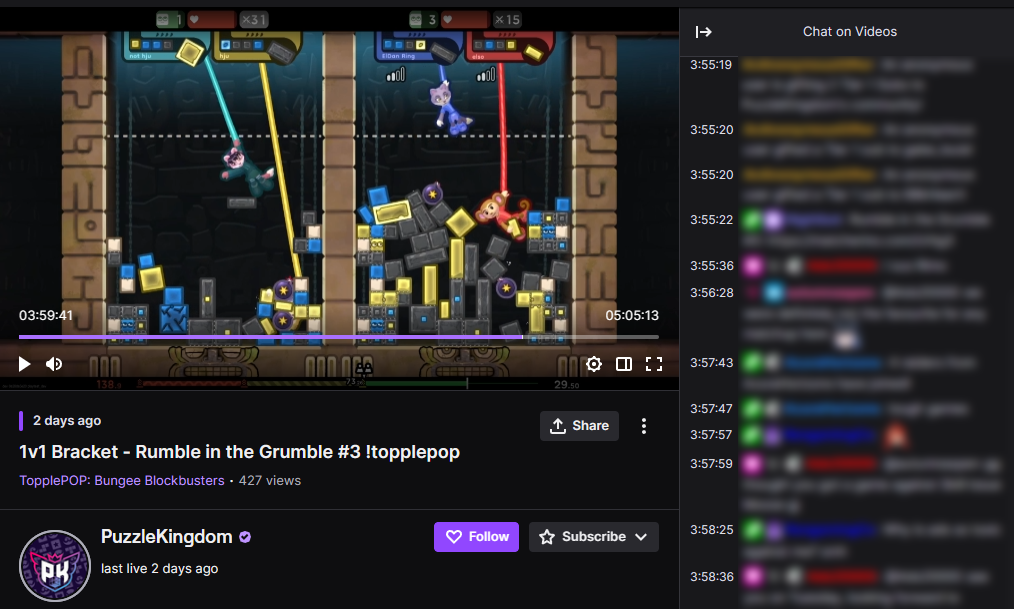 Steam Community :: TopplePOP: Bungee Blockbusters