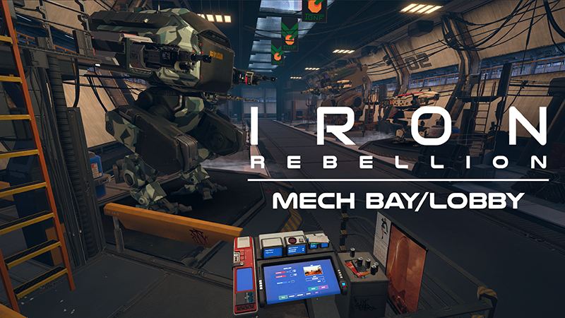 IRON REBELLION - New lobby system and mech bay! - Steam News