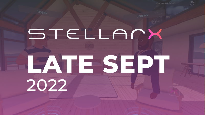StellarX - Late September 2022 - Steam News