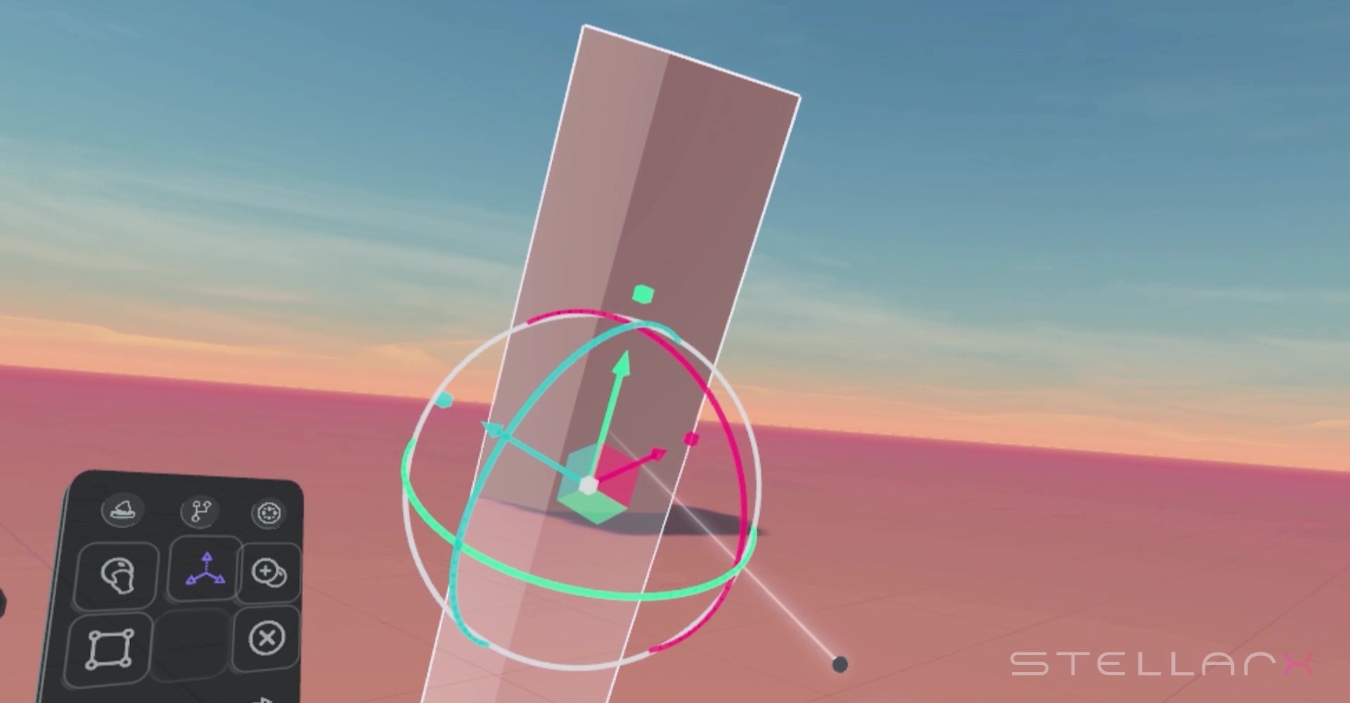 We have added a shortcut menu in all StellarX experiences for an easier access of options.