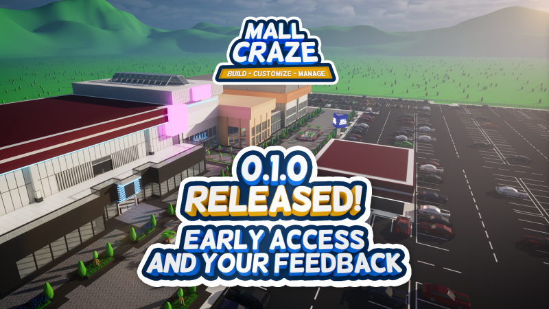 Mall Craze - Early Access Release And The Near Future - Steam News