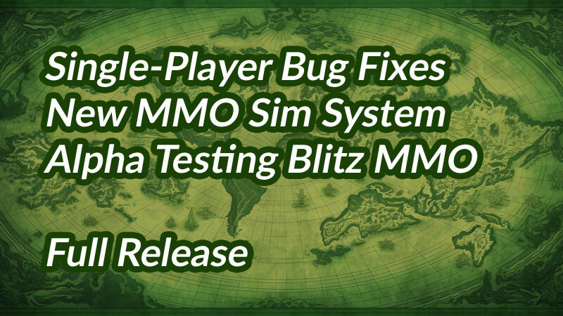 Minds of Nations - New MMO Sim System, Single-Player Bug Fixes, Blitz ...