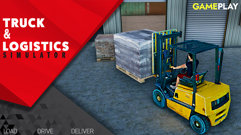 Truck & Logistics Simulator - Deliver forklift truck and load pallets ...