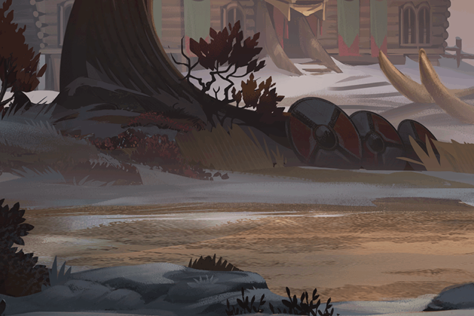 Next in the line is the wise raven Hoogin, but more on that in the next ...