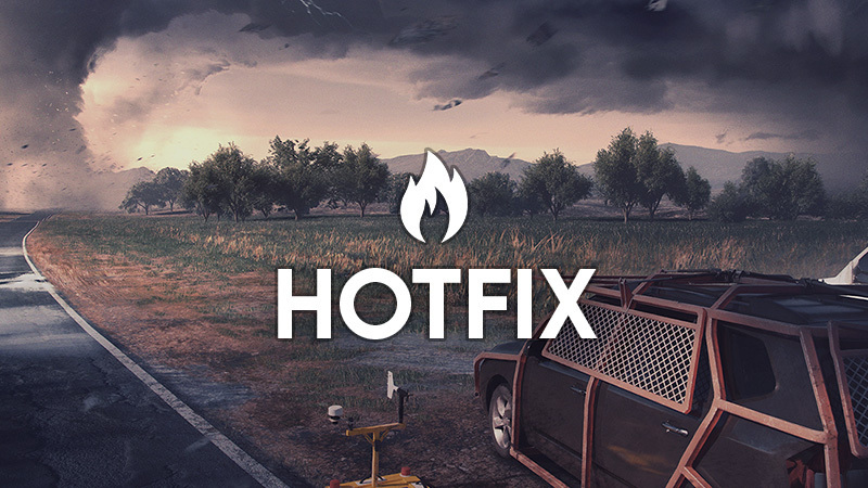 OUTBRK - HOTFIX 0.0.3.594 - Fixed Tornado Pick-Up Range - Steam News