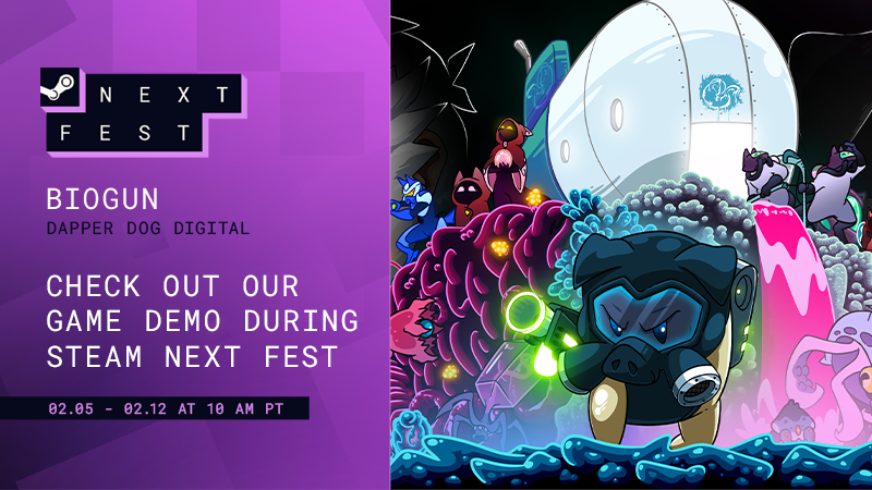 BioGun - Try Our Demo on Steam Next Fest! - Steam News
