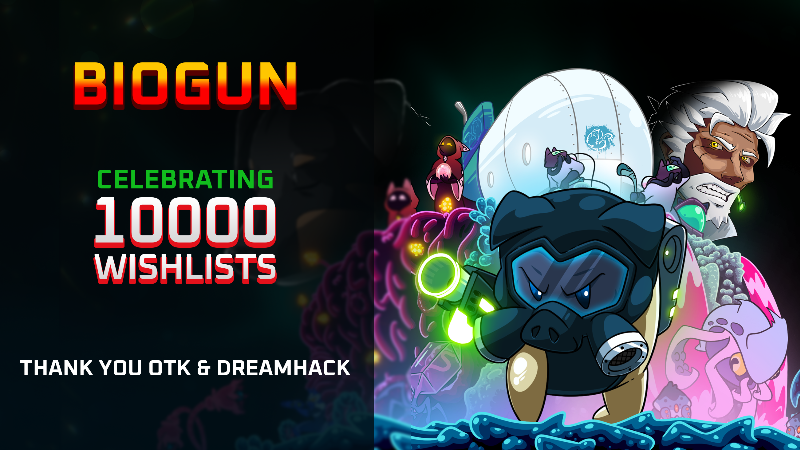 BioGun - 10,000 WISHLISTS ON STEAM!! WOOHOOOOOOO - Steam News