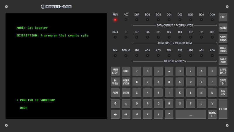 Steam Community :: ASTRA-256 Assembler