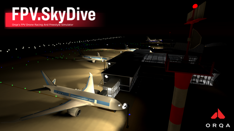 FPV SkyDive : FPV Drone Simulator - FPV.SkyDive - Midnight Airport ...