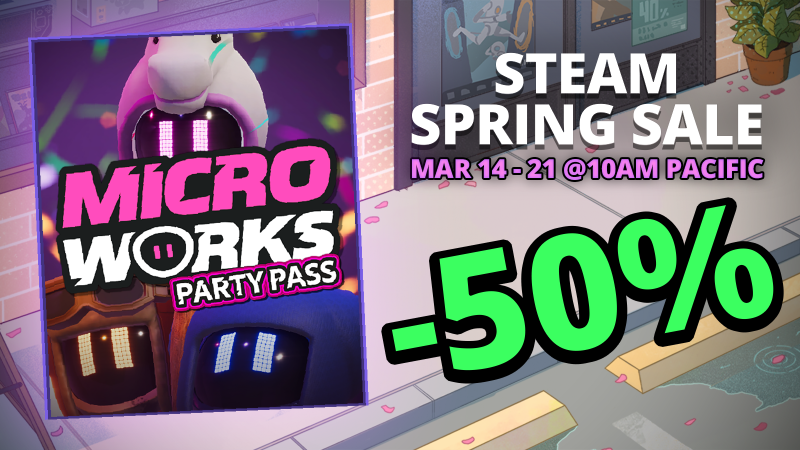 MicroWorks - Spring Sale 2024 - Steam News