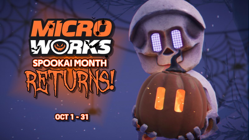 MicroWorks - Spookai Month RETURNS - Steam News