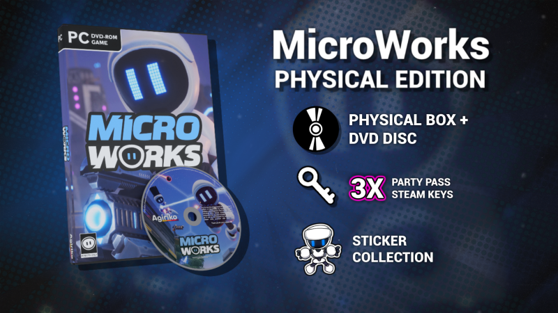 MicroWorks - Limited Edition Physical Release - Steam News
