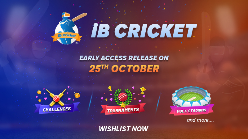 iB Cricket - Early Access Release Date - Steam News