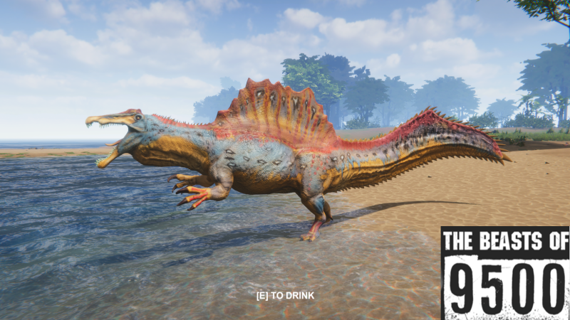 The Beasts Of 9500 - Spinosaurus survivor skins added, happy new year ...