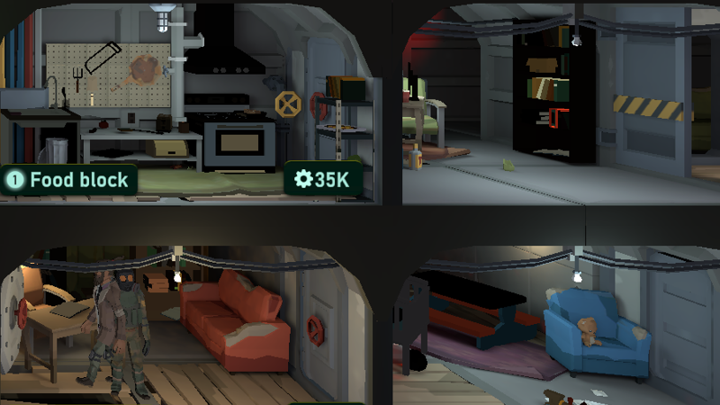 Shelter Manager - First major update! Difficulty, room levels, redo ...