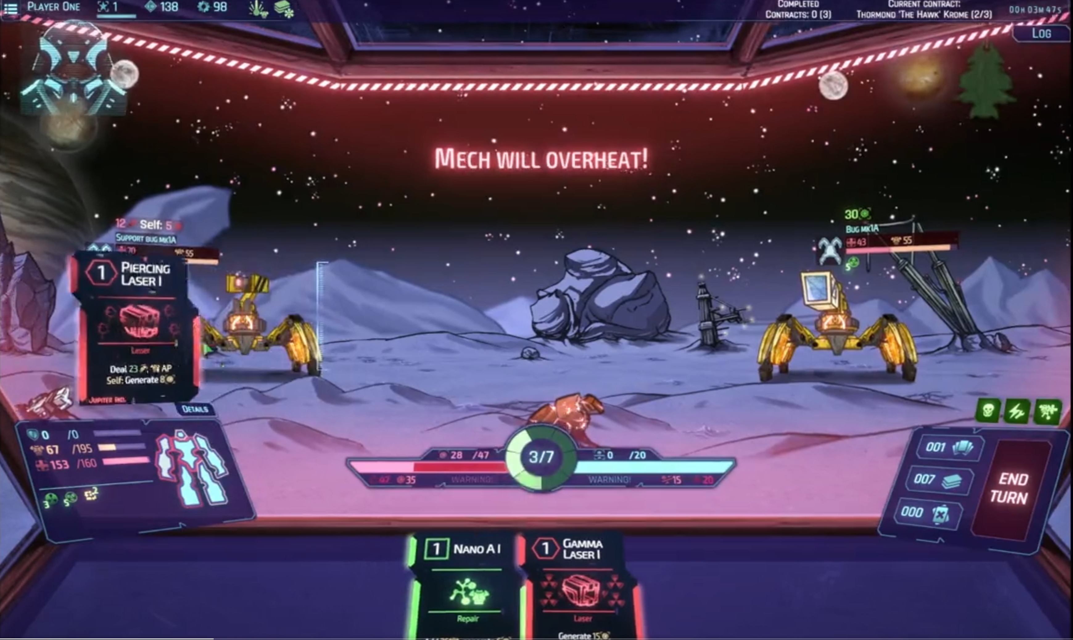 Overheating and shutdown (also staggering & knockdown) got an improved ...