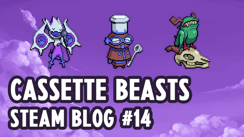 Steam :: Cassette Beasts :: Cassette Beasts Blog #14 - Monster Showcase