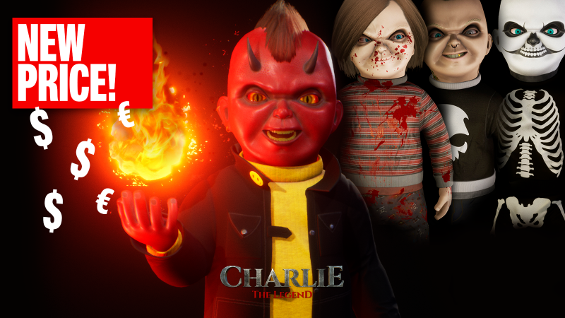 Charlie | The Legend - Charlie | The Legend New price! Halloween event ...