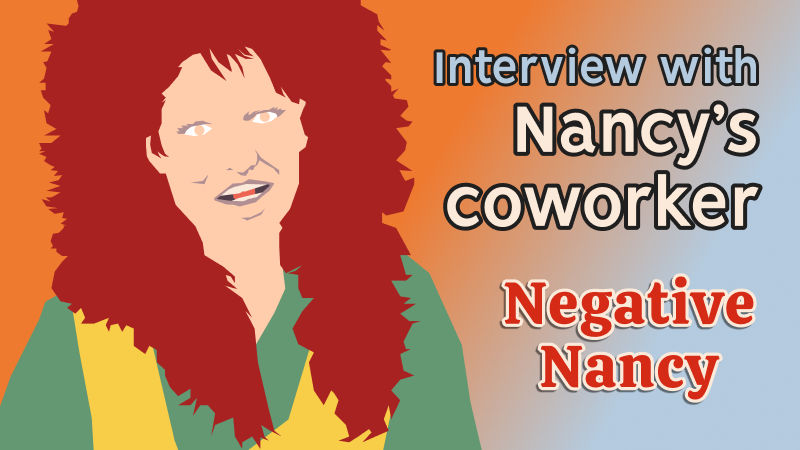 Negative Nancy - 2 days left to get Negative Nancy on sale! - Steam News